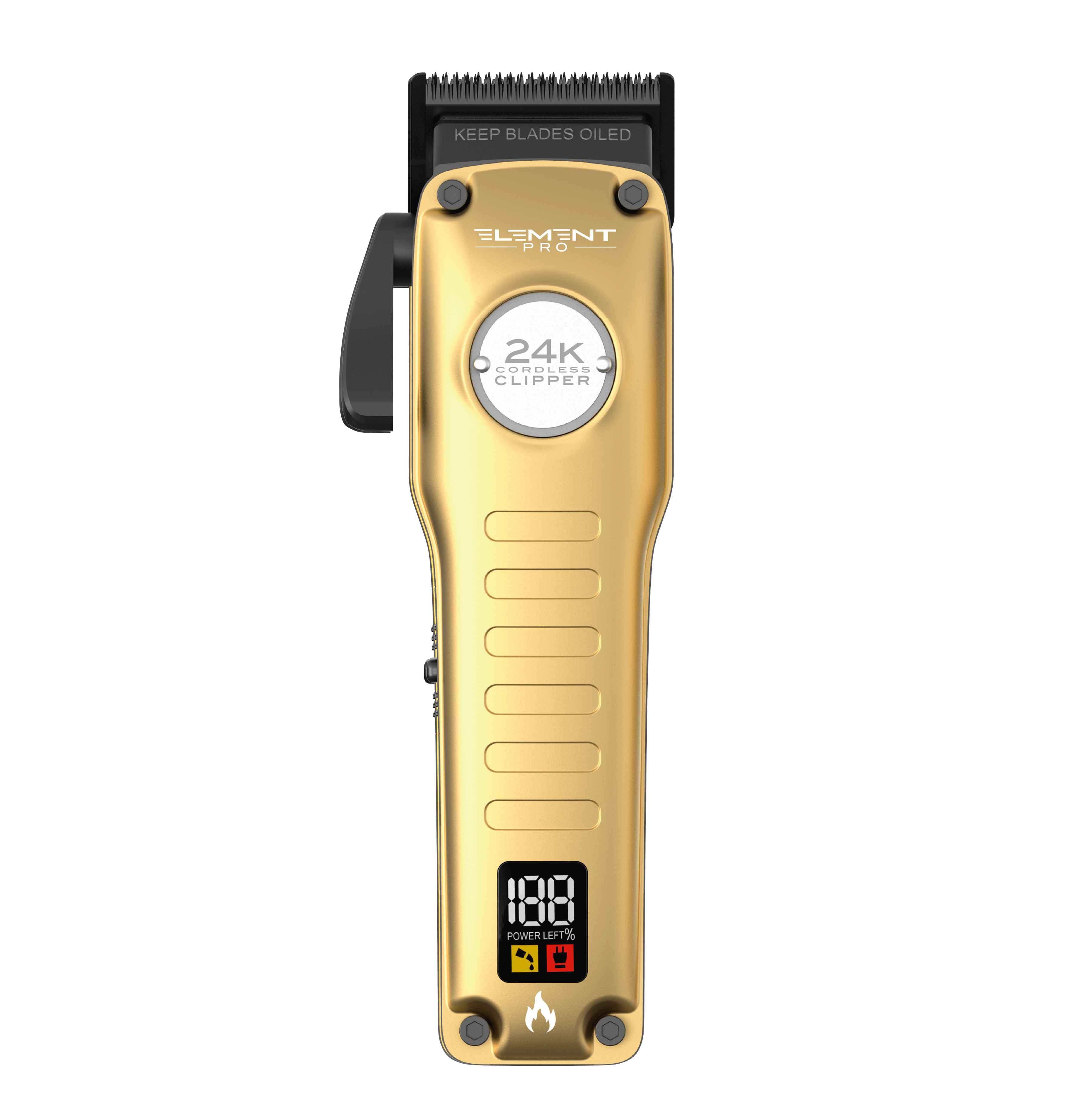 Máquina para corte de cabello profesional 24K Cordless Clipper ...